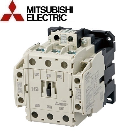Contactor Mitsubishi S-T100 100A 55kW AC200V 3P - CƠ ĐIỆN HẢI ÂU