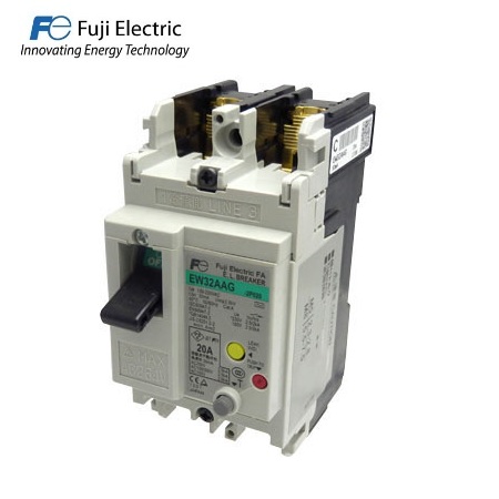ELCB Fuji EW32AAG-2P* 2.5kW 32A 15-100mA - CƠ ĐIỆN HẢI ÂU