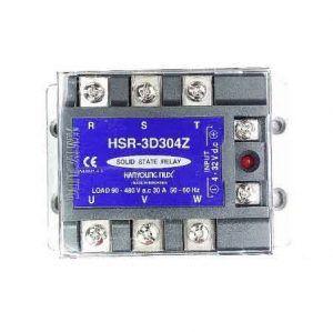 HSR-3D304Z (HSR-3D30HZN) - Rơ le bán dẫn Hanyoung 30A 3 Pha - Codienhaiau.com