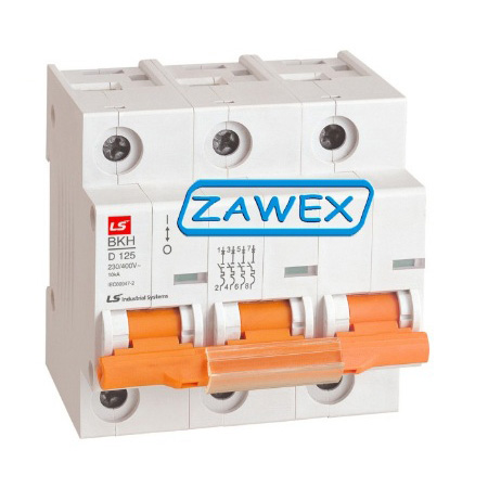 MCB LS BKH 80A 10kA 3P - Codienhaiau.com