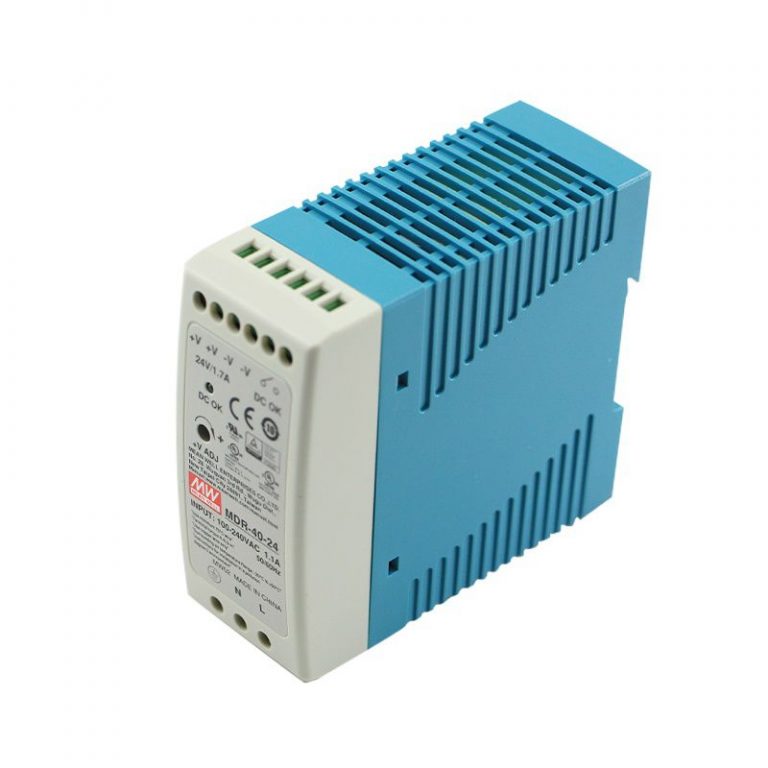 MDR-40-24 - Bộ nguồn Meanwell 40W 24V 1.7A - Codienhaiau.com