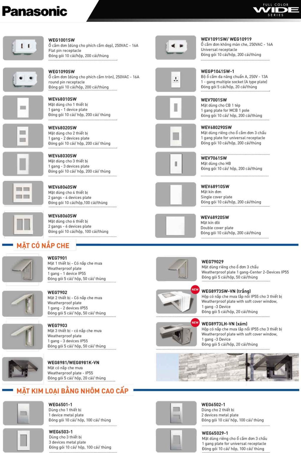Ổ cắm data CAT6 Panasonic WEV24886SW-CAT6 - Codienhaiau.com