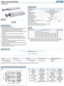 Xy lanh 2 ty Airtac TR - Codienhaiau.com