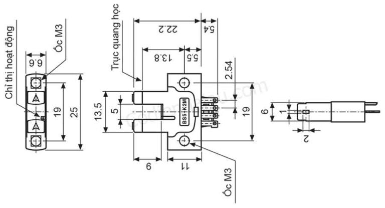 BS5-K2M-P - Cảm biến quang Autonics - Codienhaiau.com