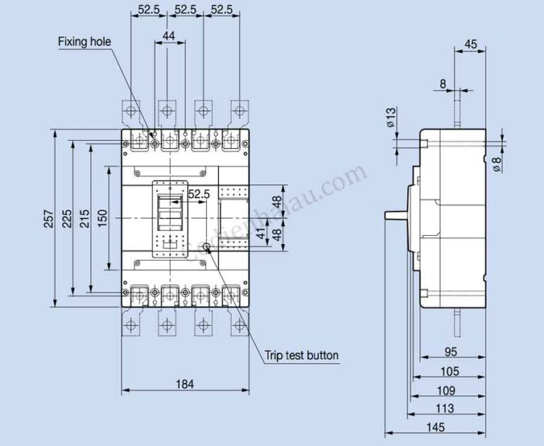 MCCB LS ABS404c 400A 4P 65kA - Codienhaiau.com